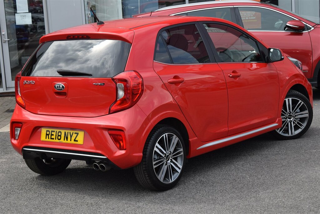 Used 2018 Kia Picanto RE18NYZ PETROL PICANTO GT-LINE on Finance in ...