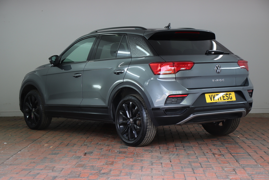 Used 2021 Volkswagen T-Roc YS71JCZ 1.5 TSI EVO Black Edition 5dr DSG on ...