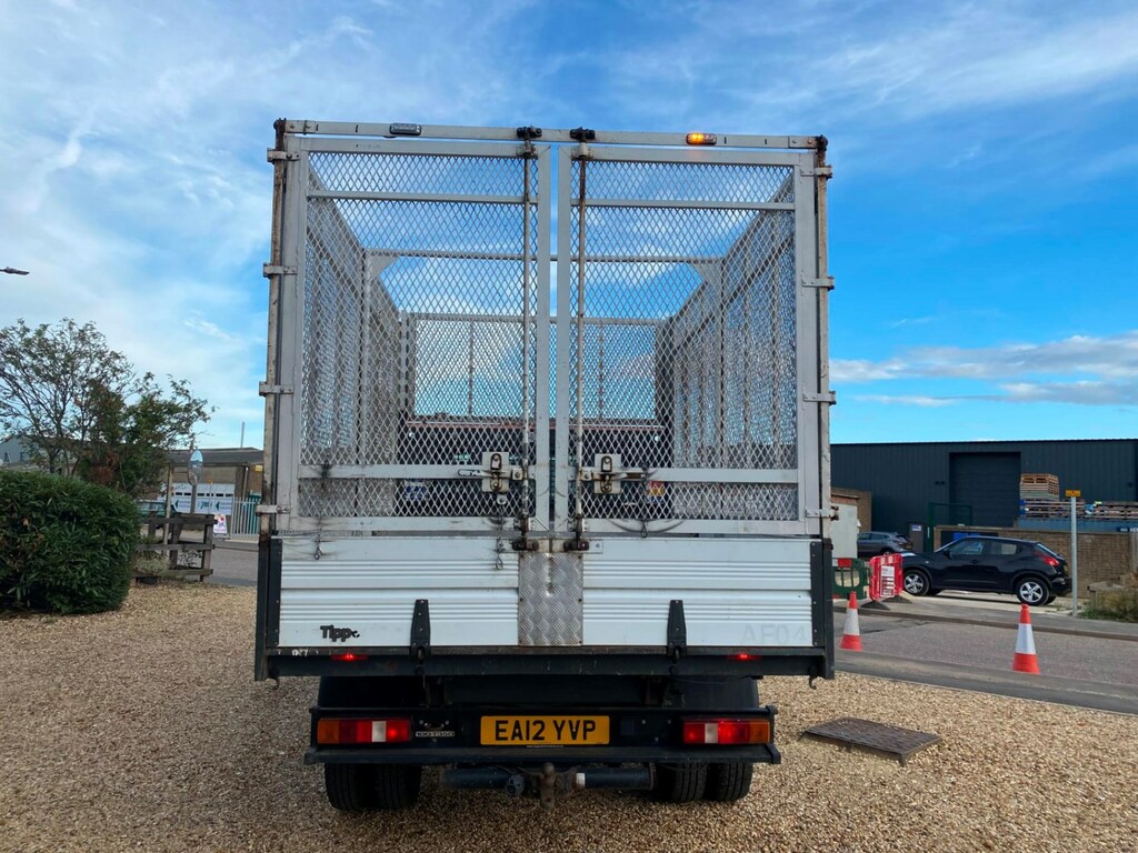 Used 2012 Ford Transit EA12YVP T350 2.2 TDCI 100 L2H1 MWB CAGED TIPPER ...