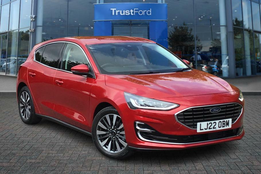 Used 2022 Ford Focus BG22HVT ST-Line Vignale on Finance in Birmingham £ ...